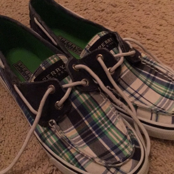 Sperry | Shoes | New Plaid Sperrys | Poshmark